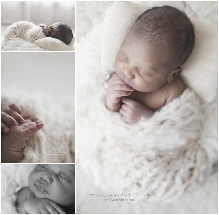 Photographe bébé métisse Lyon avec Kéziah - Aurore Létévé Photographe